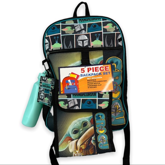 Disney | Other | Nwt Star Wars The Mandalorian Baby Yoda Grogu 5 Piece ...